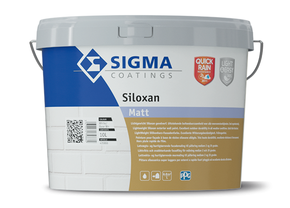 Køb Sigma Siloxan Matt Facademaling 10 ltr.